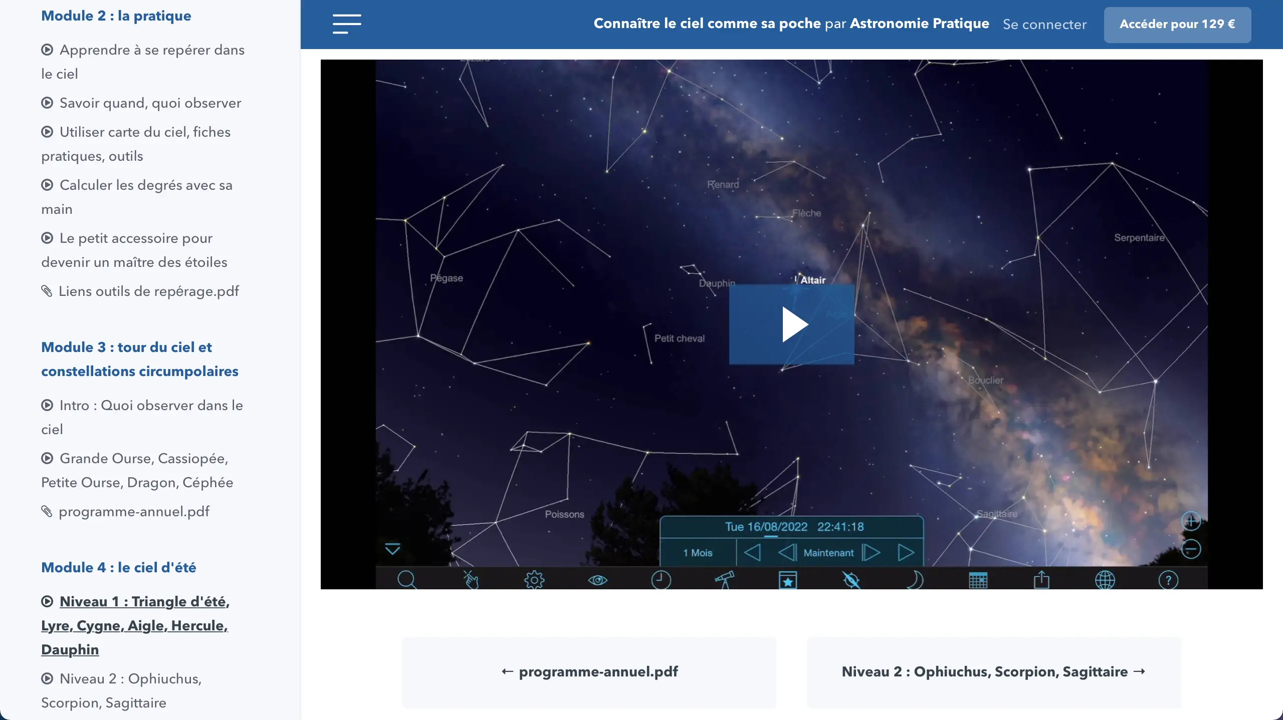 GUIDE DES ÉTOILES : Apprenez à connaître le ciel comme votre poche
